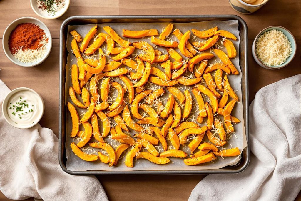 Frites de courge au parmesan : l’astuce saine (et bluffante) pour ...